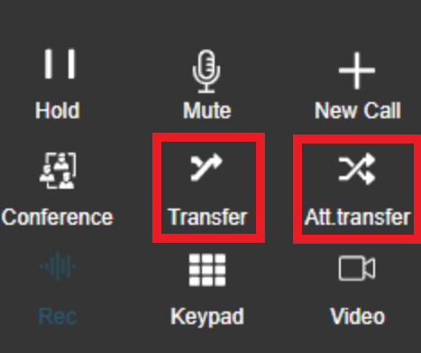 Transferring Web Client Calls - 1Stream